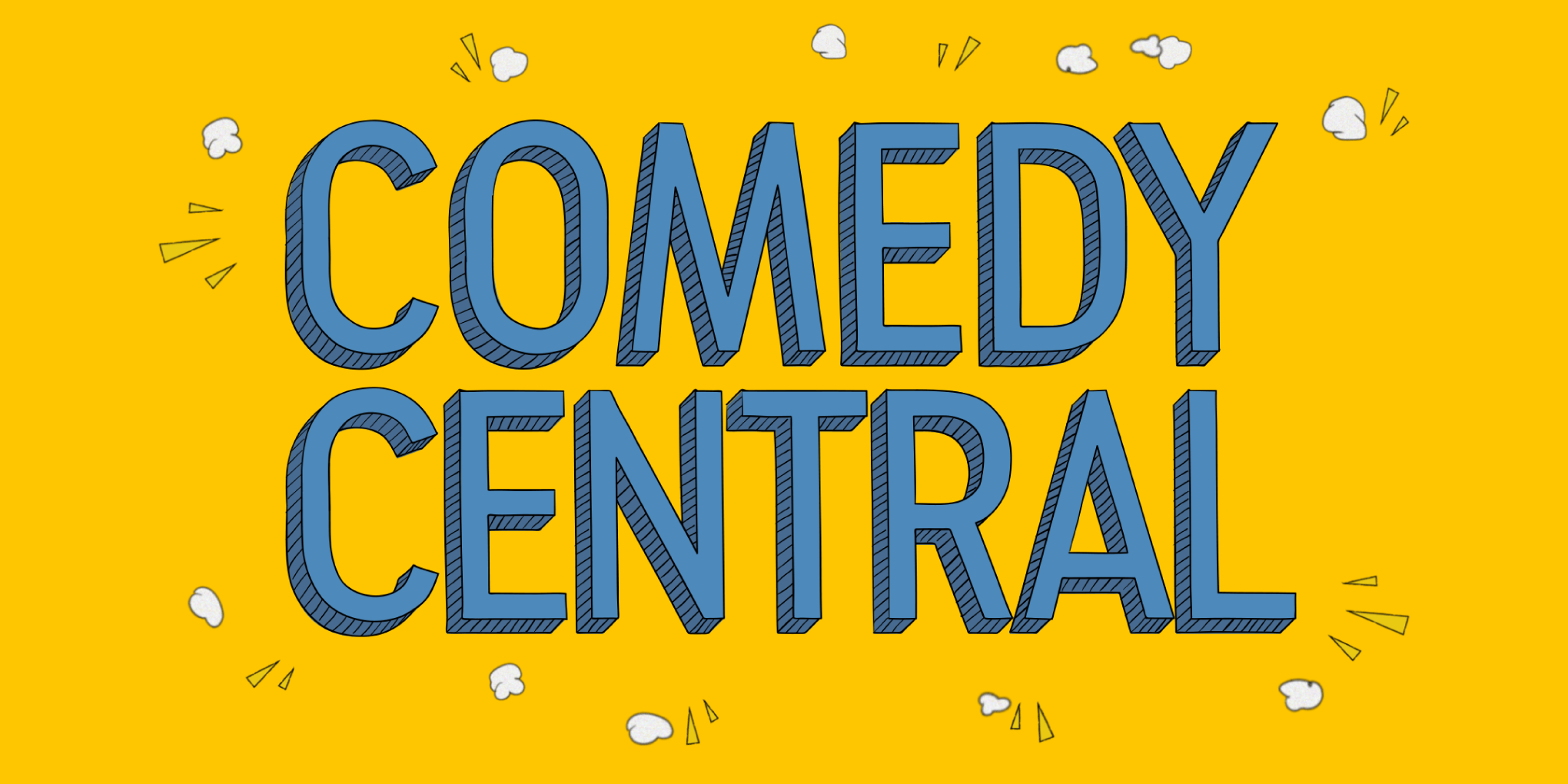 Comedy Central | Custom type by Victoria Rushton | Type Network